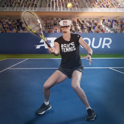 The #1 VR Tennis Training Tool for Players | ATP Tour Sense Arena